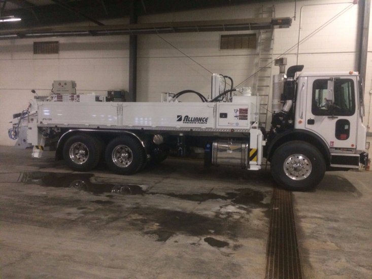 JFS-12H Truck Mounted Line Pump - A&B Concrete Pumping Ltd.
