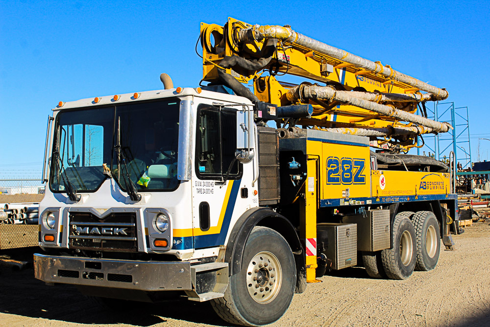 28m Boom Pump - A&B Concrete Pumping Ltd.