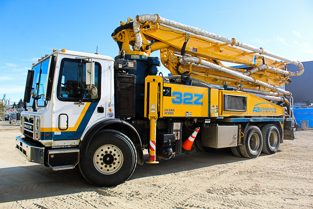 32m Boom Pump - A&B Concrete Pumping Ltd.